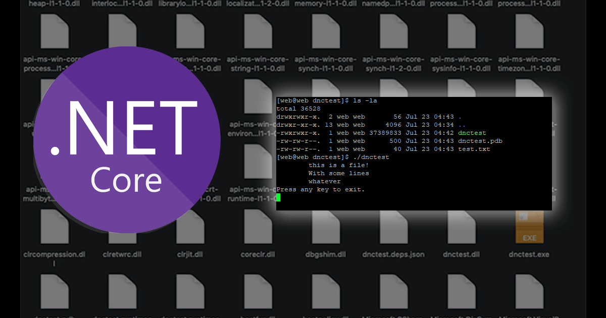 Dotnet Creating Trimmed Self Contained Executables In Net Core Jeremys Dotnet Blog