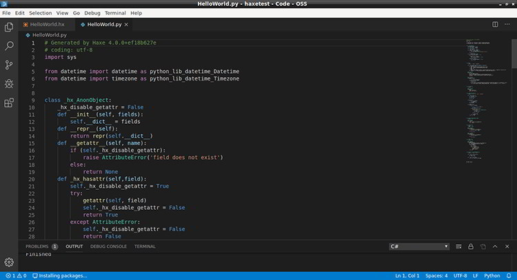 Getting Started with Haxe