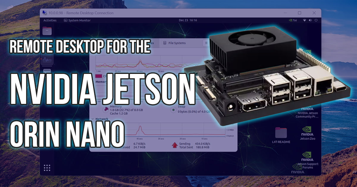 How to Enable Remote Desktop Jetson Orin Nano